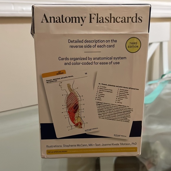 Kaplan | Other | Anatomy Flash Cards | Poshmark